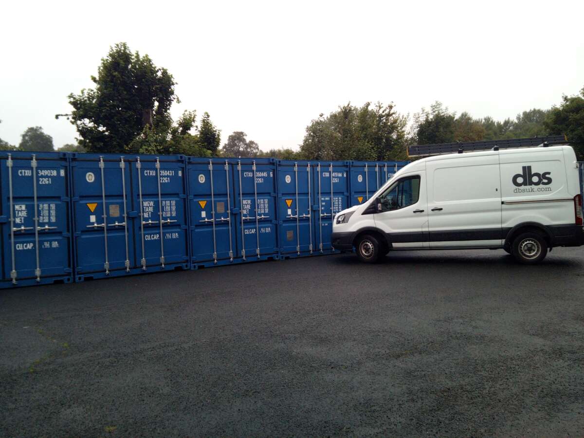 Self Access Container Storage Space, Kings Norton - DBS UK